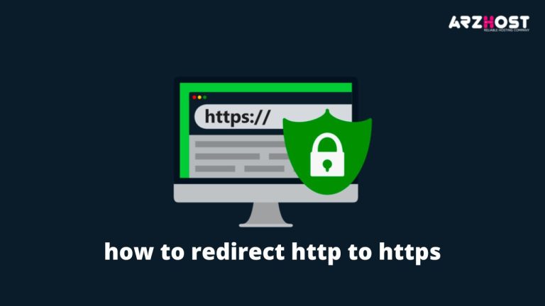 how to redirect http to https - ARZ Host