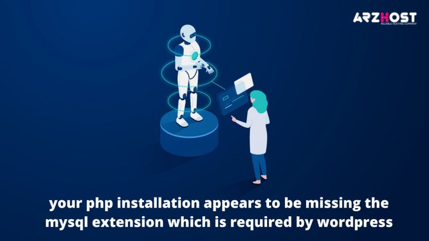 php installation appears to be missing the mysql extension