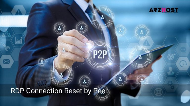 RDP Connection Reset by Peer - ARZ Host