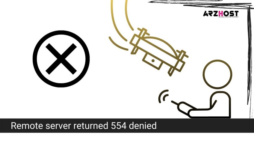 Remote Server Returned 554 Denied - ARZ Host