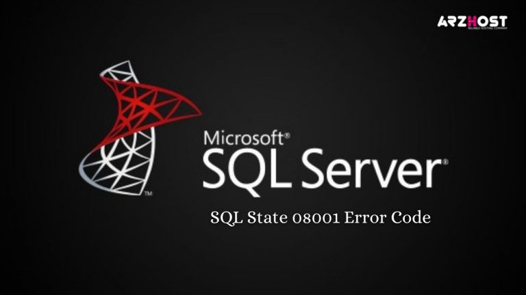 SQL State 08001 Error Code - ARZ Host