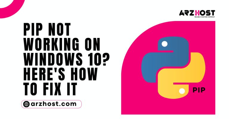 PIP Is Not Recognized Windows 10