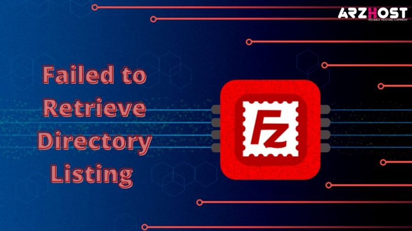 FileZilla Stuck On Retrieving Directory Listing
