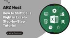 Shift Cells Right In Excel: A Simple Step-by-Step Tutorial