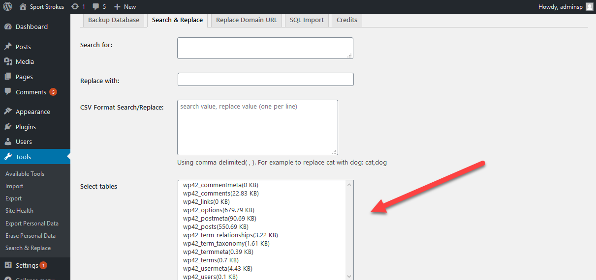 Find And Replace URL In WordPress Database
